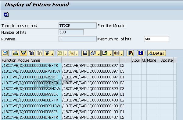 How to Get the List of SAP Function Modules